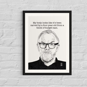 The Taskmaster, Greg Davies, Taskmaster, Art Print. - Etsy