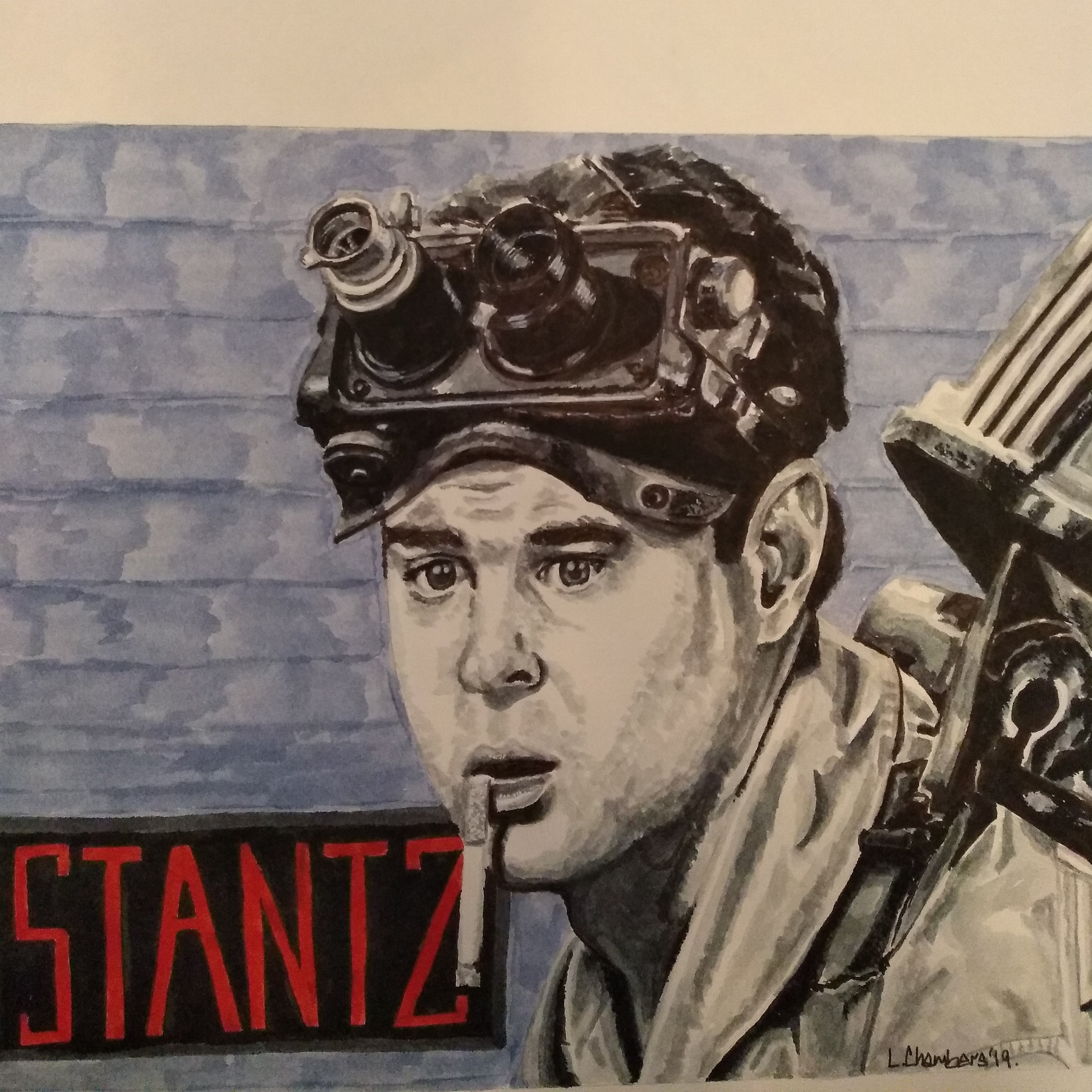 Ghostbusters Ray Stantz original art. | Etsy
