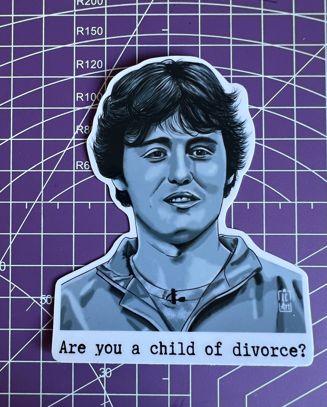 Sam Campbell Taskmaster Are You a Child of Divorce Vinyl - Etsy