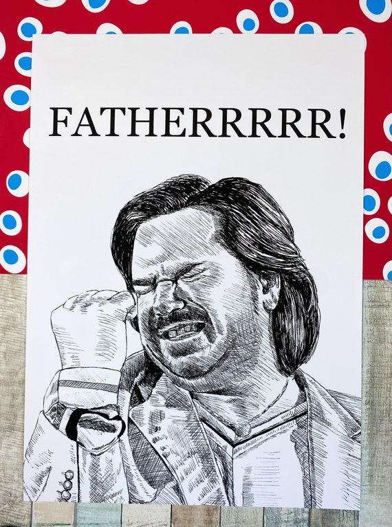 Douglas Reynholm Father the I.T Crowd Limited Print. | Etsy