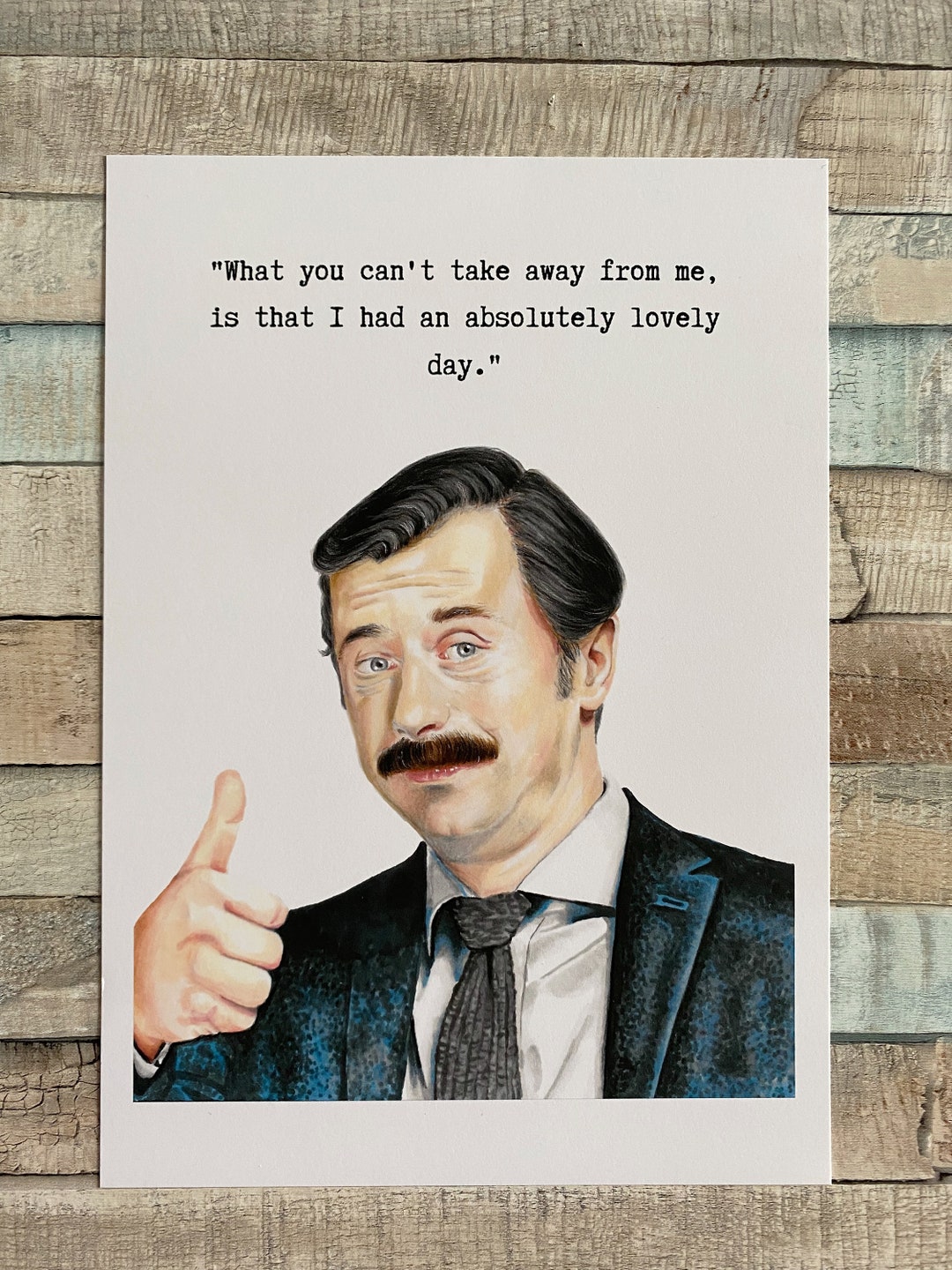 Mike Wozniak Taskmaster Lovely Day Limited Art Prints. - Etsy UK