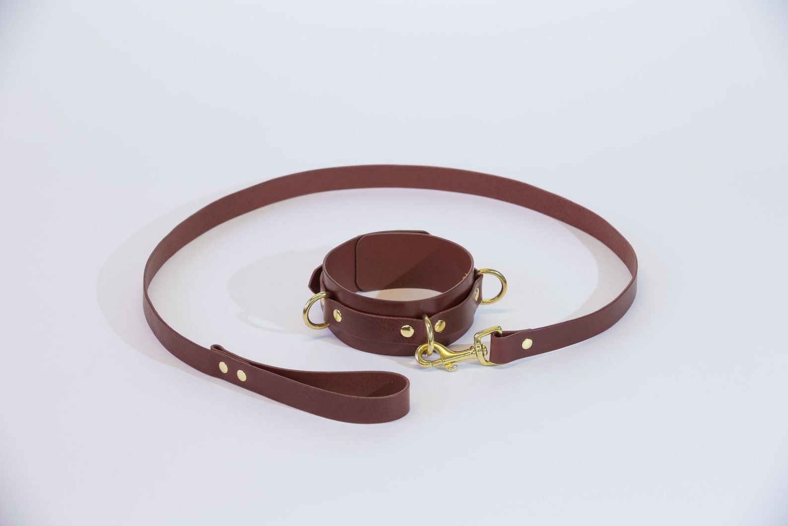 Bdsm Collar And Leash Bdsm Leash For Sub Leash Leather Etsy