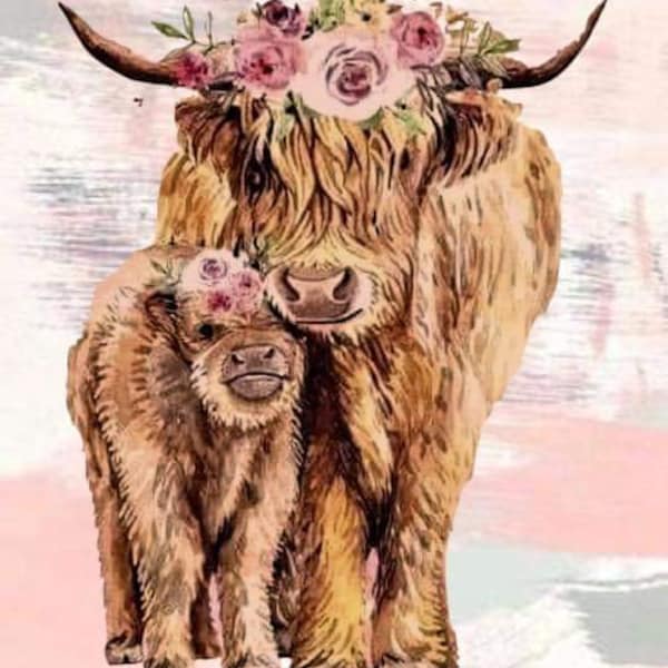 Cow Dtf Transfer - Etsy