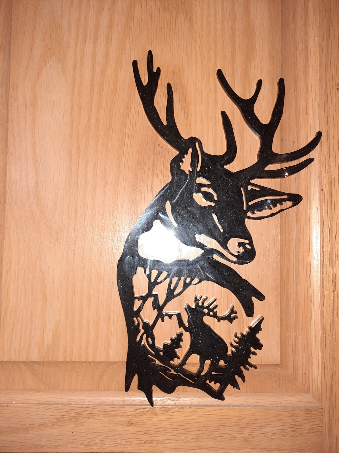 Deer Wall Hanging, Resin, Buck, Wildlife - Etsy
