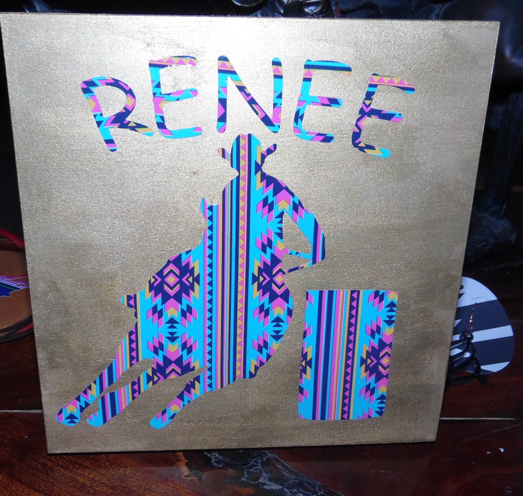 Barrel Racer Wall Art - Etsy