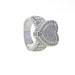 Heart Ring bling Heart Heart CZ Ring luxury Ring Full Cubic - Etsy
