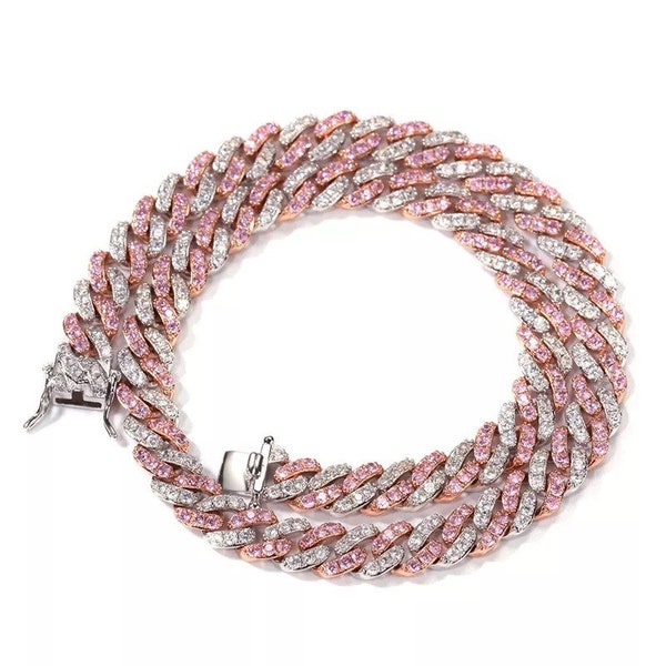 Pink Necklace - Etsy