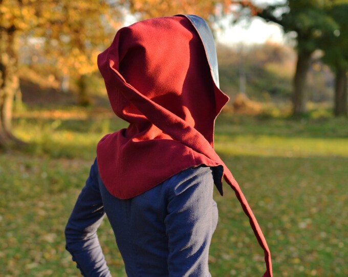 Medieval Open Hood 15th Century - Etsy