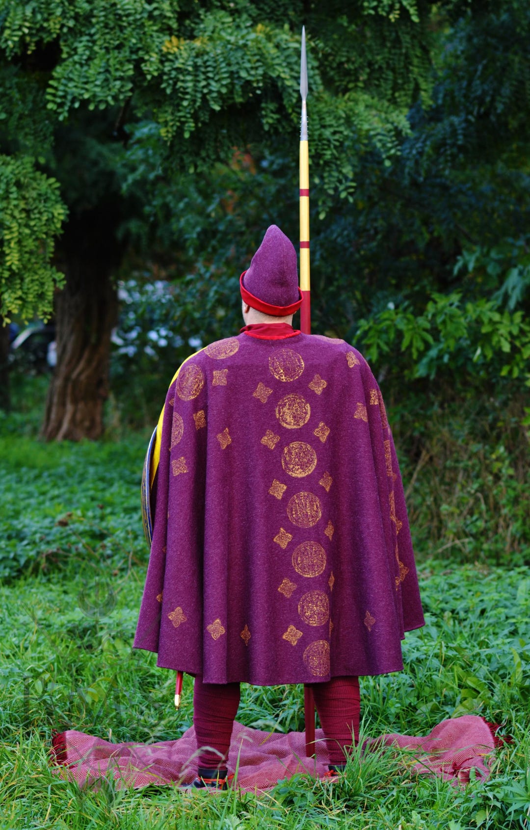 Medieval byzantine Woolen Cloak 10th-12th Centuries - Etsy