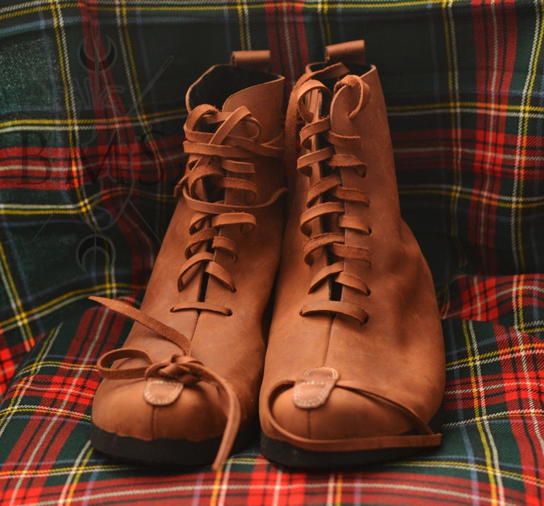 Medieval Shoes 14th-15th Century for SCA, Fighting buhurt Boots - Etsy