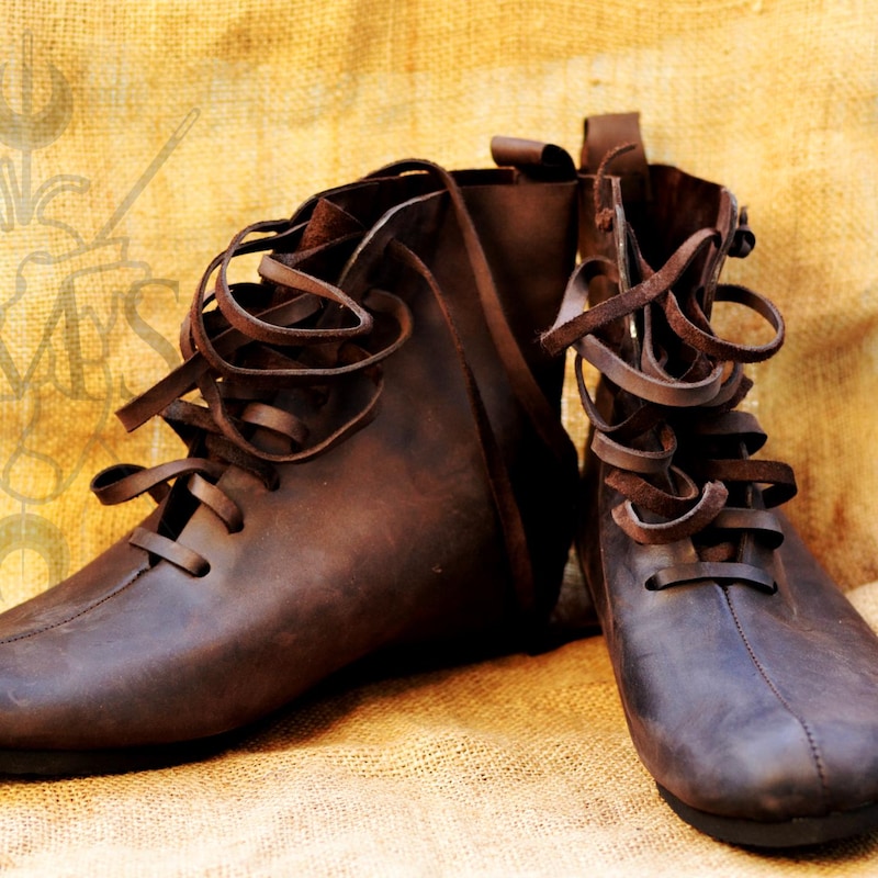 Medieval Shoes - Etsy