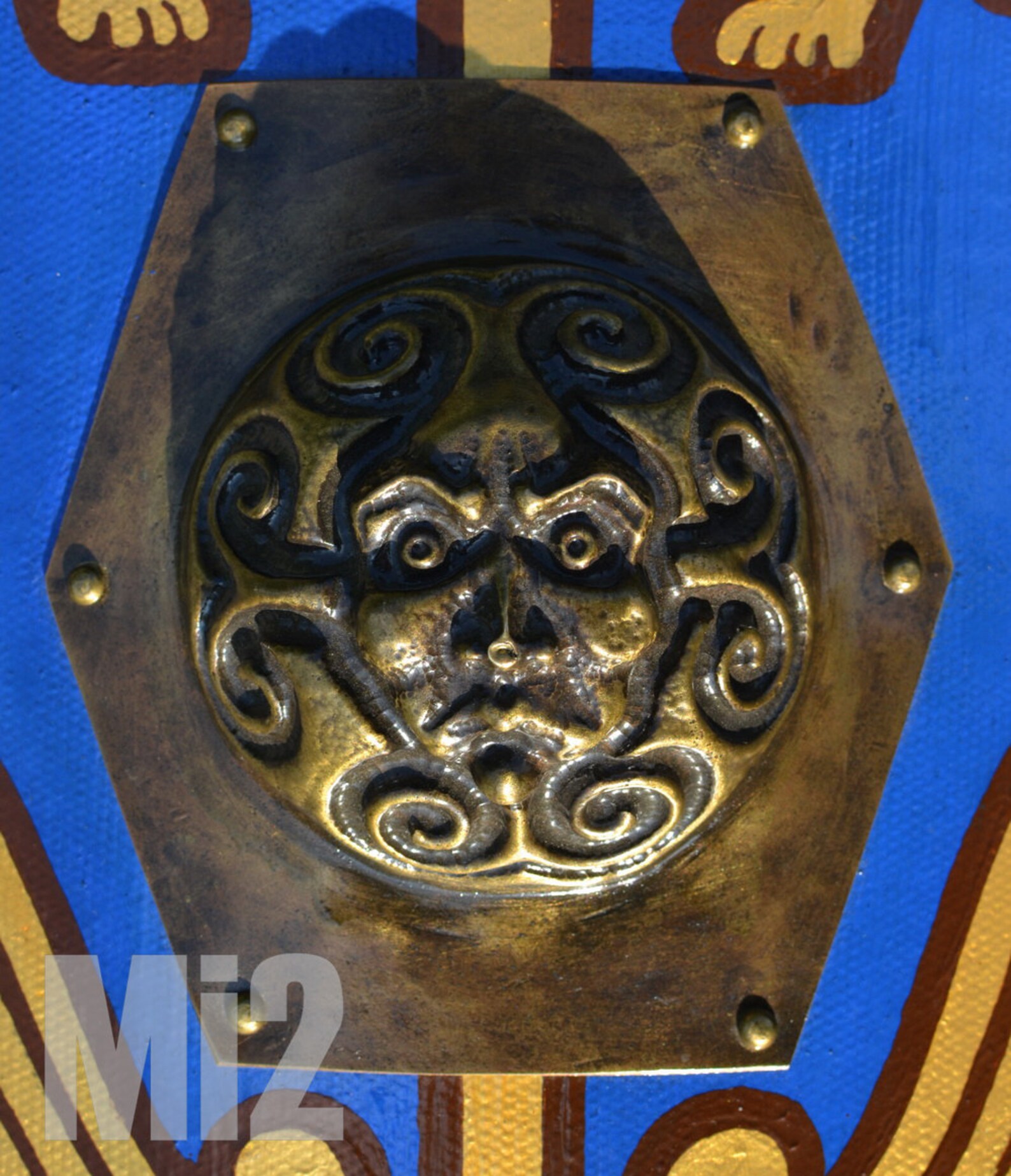 Renaissance Shield With Gorgon - Etsy