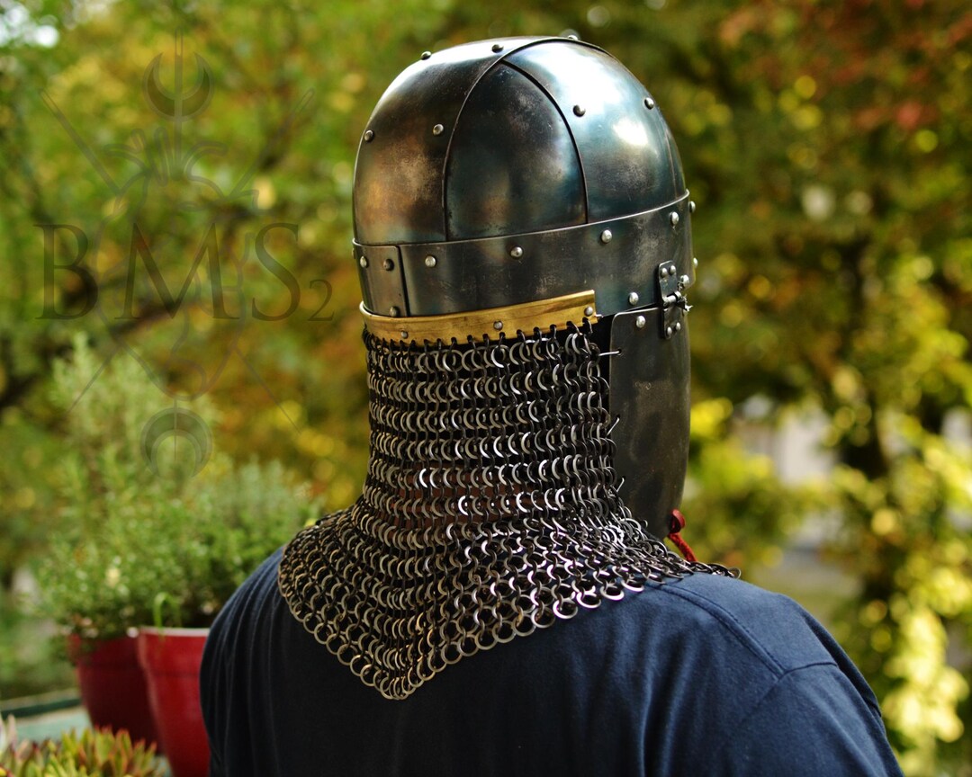 Medieval Helmet Spangenhelm 6th-8th Century - Etsy