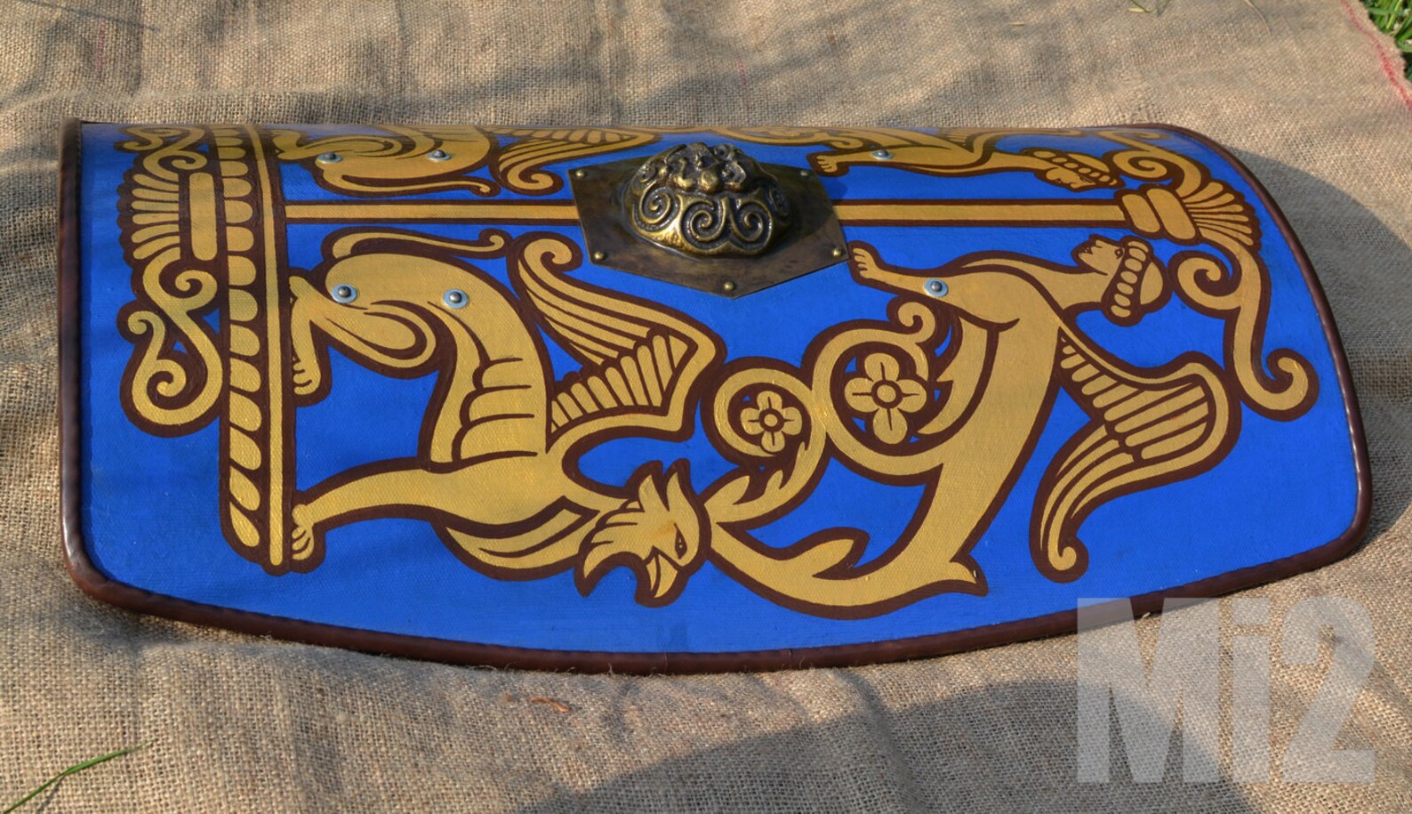 Renaissance Shield With Gorgon | Etsy