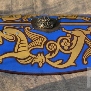 Renaissance Shield With Gorgon - Etsy