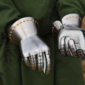 Medieval Hourglass Gauntlets 14-15th Century - Etsy