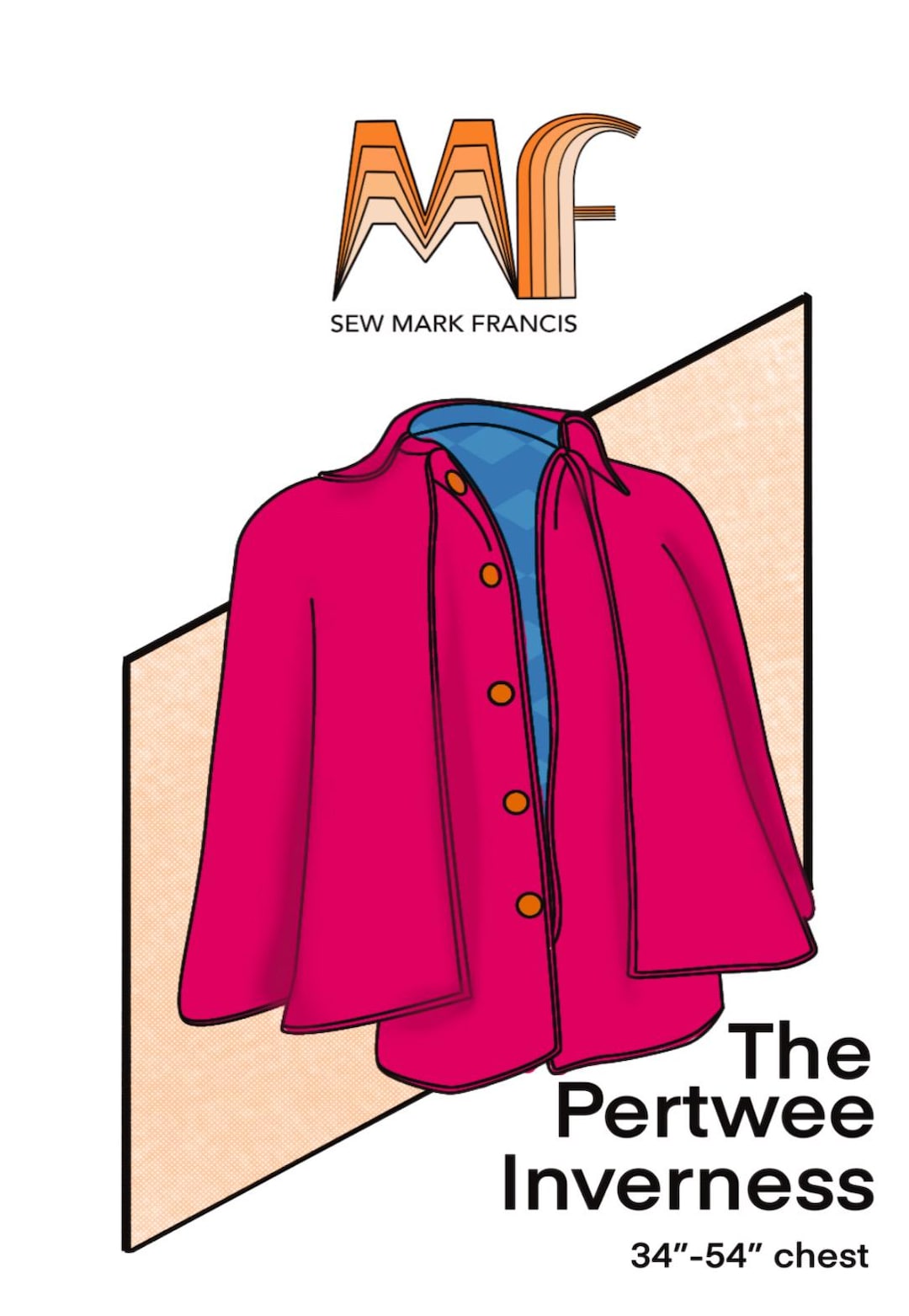 Pertwee Inverness Cape Sewing Pattern - Etsy