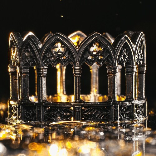 Sterling Silver Cathedral Ring Medieval Gothic Architecture | Etsy