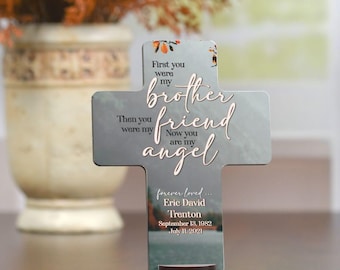 In Loving Memory of Brother Gifts Personalized Memorial - Etsy