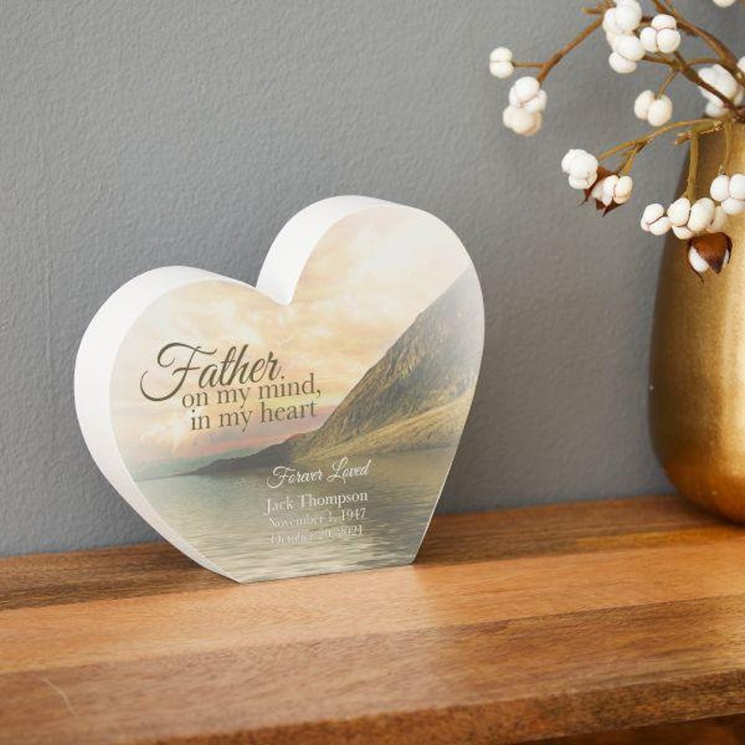 In Loving Memory of Father Gifts Personalized Memorial Gifts for Loss ...