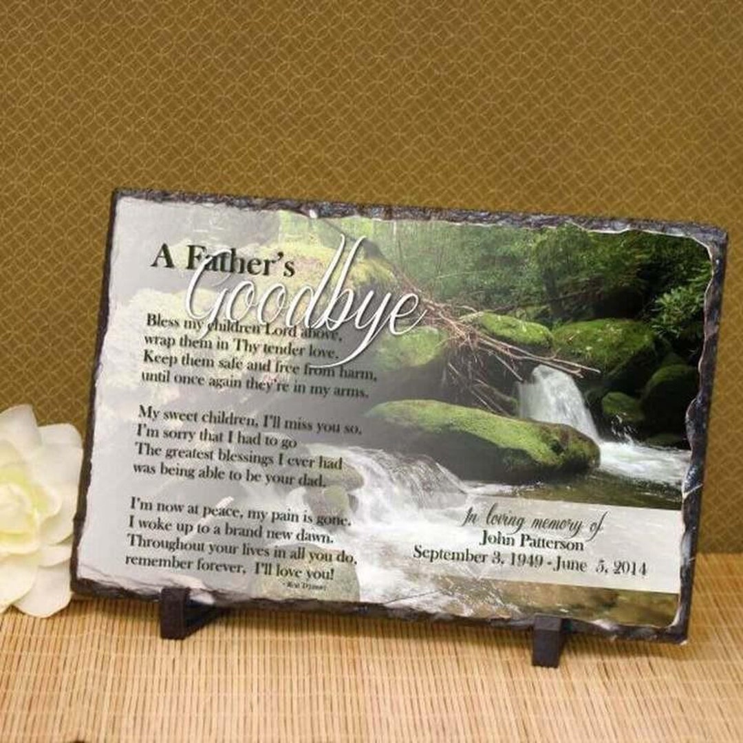 In Loving Memory of Father Gifts Personalized Memorial Gifts for Loss ...