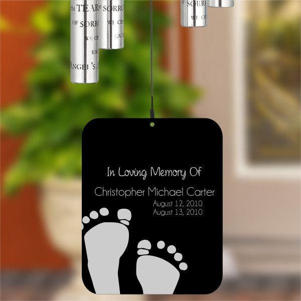 In Loving Memory Wind Chimes Memorial Wind Chimes Personalized Memorial ...