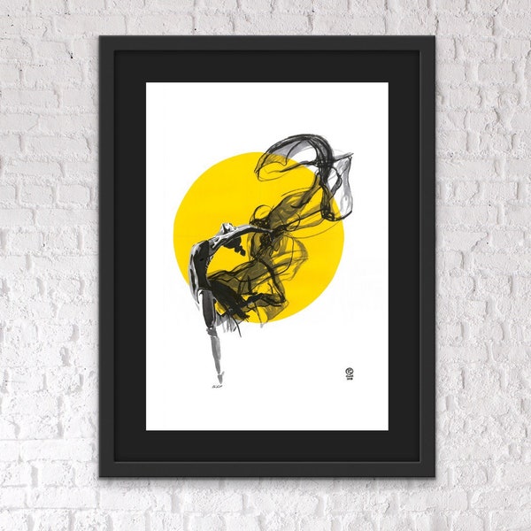 Print of Dancer - Etsy