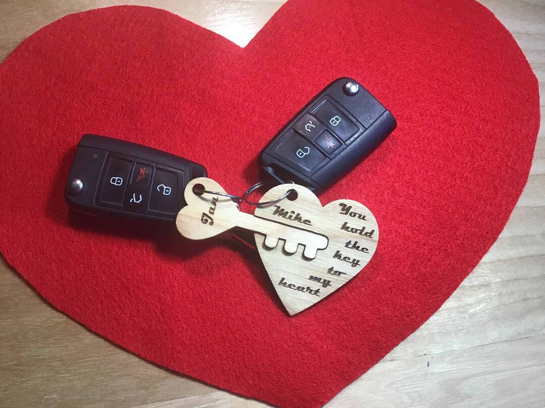 Personalized Key Rings Valentine Gift Gift for Her Gift for Him ...