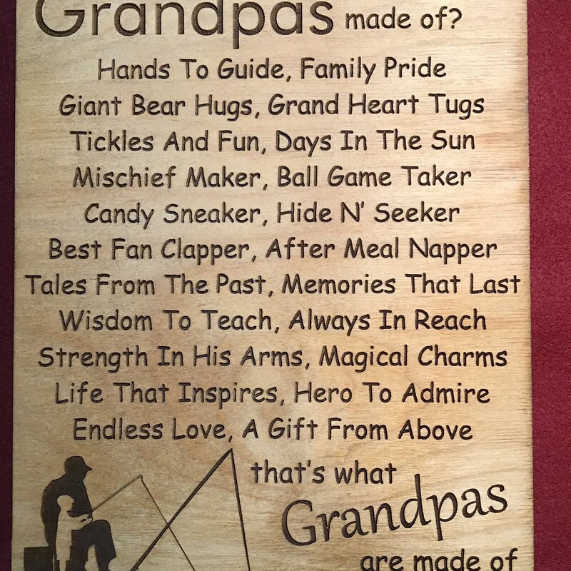 Grandpa Sign - Etsy