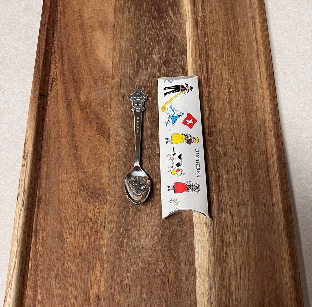Vintage Rolex Bucherer Switzerland Collectors Spoon With Original ...