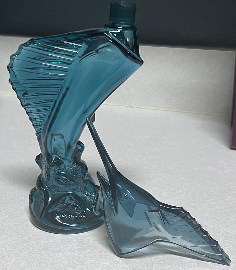 Avon Sea Trophy Swordfish Cologne Bottle - Etsy