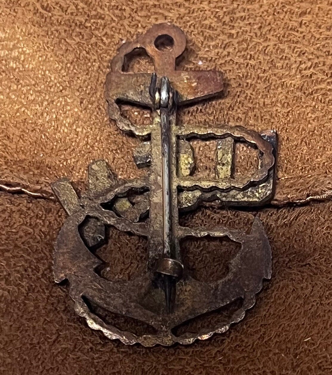 Vintage WWII USN Cheif Petty Officer Anchor & Rope Emblem - Etsy