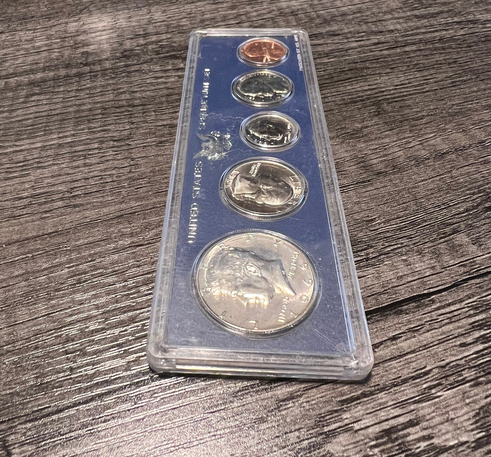 1966 Special Mint Set 5 Coins With 40% Silver Half Dollar - Collectible ...