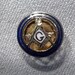 Exquisite 10k Gold Stamped Masonic Pin With Brotherhood Markings ...