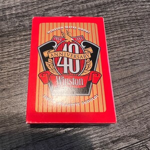Winston 40th Anniversary Commemorative Edition 1954-1994 With Original ...