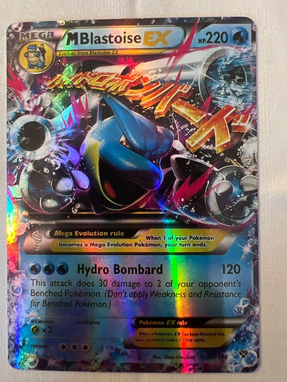 Mega Blastoise Card Ex