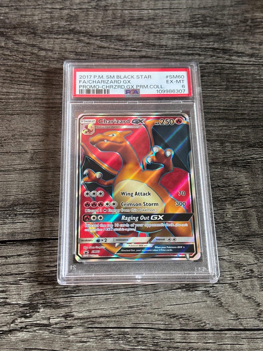 Charizard GX Black Star Promo PSA – Iconic Pokémon Card, Highly ...