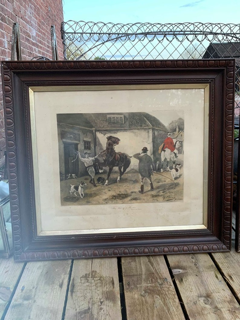 Set of 4 Large Hunting Prints / Artwork / Set/ Pictures - Etsy