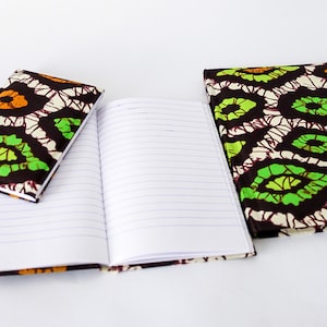 A6 Handcraft Padded Covered African Print Fabric, Ankara Notebook ...