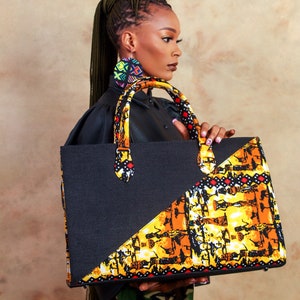 Didi Week-end Bags Stylish Duffel Bag African Print Travel Bag Carry-on ...