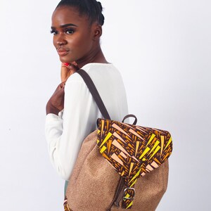 Handmade Backpack Hand-stich Back Pack Stylish Back Pack for Women Work ...