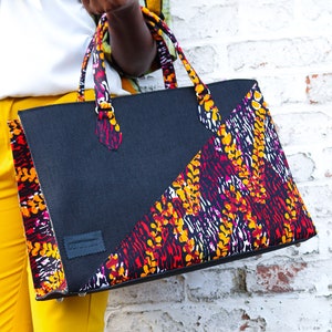 Didi Week-end Bags Stylish Duffel Bag African Print Travel Bag Carry-on ...