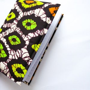 A6 Handcraft Padded Covered African Print Fabric, Ankara Notebook ...