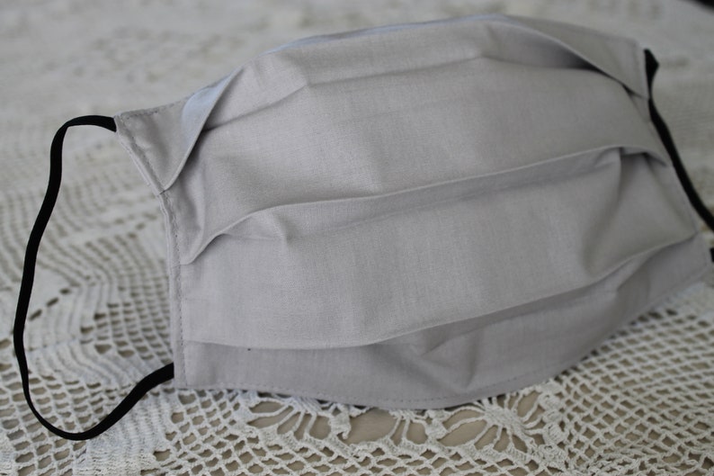 Face mask gray cute face mask reusable adult face | Etsy