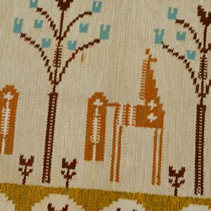 Vintage Swedish Wall Hanging Tapestry From Eva Nemeth, Handwoven ...