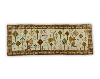 Vintage Swedish Wall Hanging Tapestry From Eva Nemeth, Handwoven ...