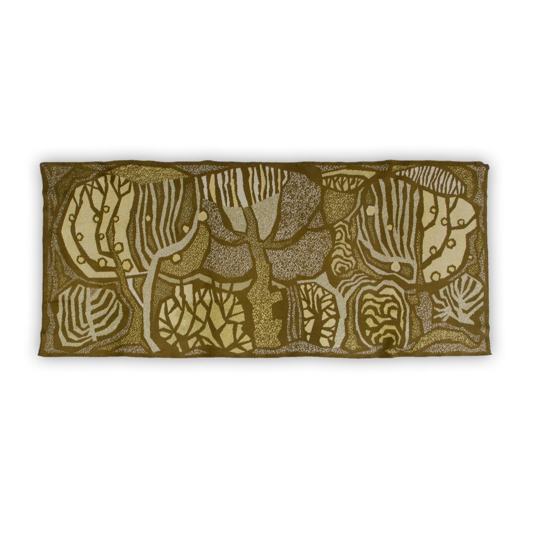 Mid Century Modern Tapestry, Vintage Wall Hanging With Abstract Design ...