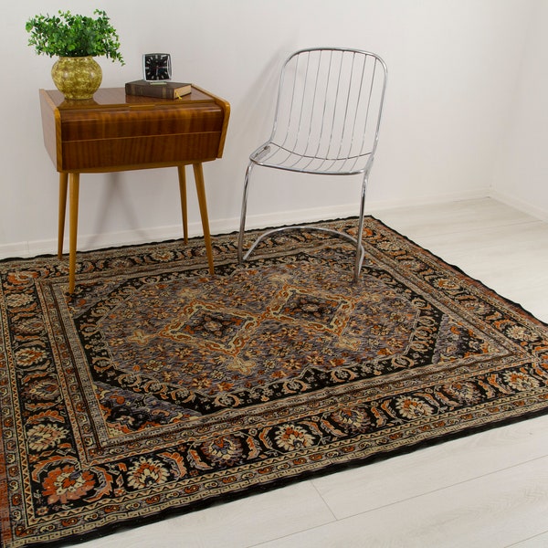 Blue Persian Rug - Etsy