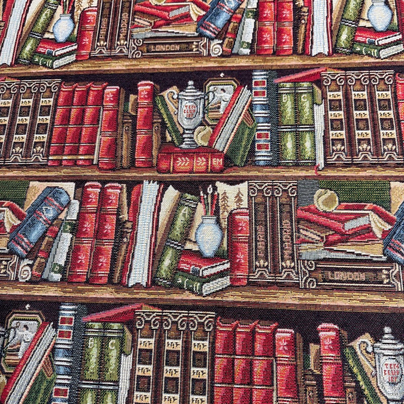 Library Book Fabric - Etsy Australia