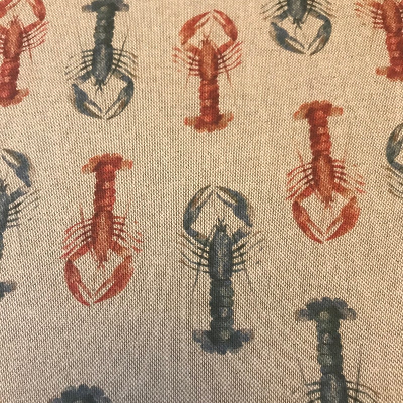 Lobster Fabric for a Quilt - Etsy UK